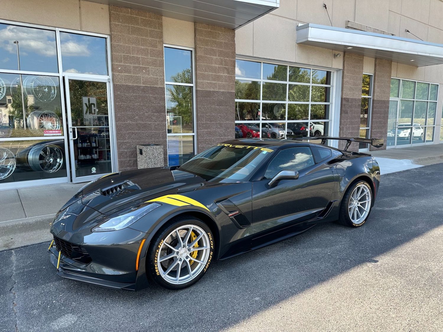 Chevrolet Corvette C7 Grand Sport Grey Vertini RFS1.2 | Wheel Front