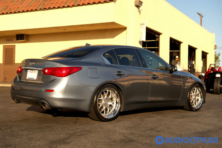 Infiniti Q50 Silver Rennen Forged CSL 2 | Wheel Front