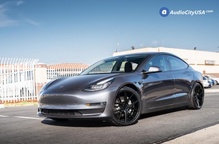 Tesla Model 3 Grey Verde V99 AXIS | Wheel Front