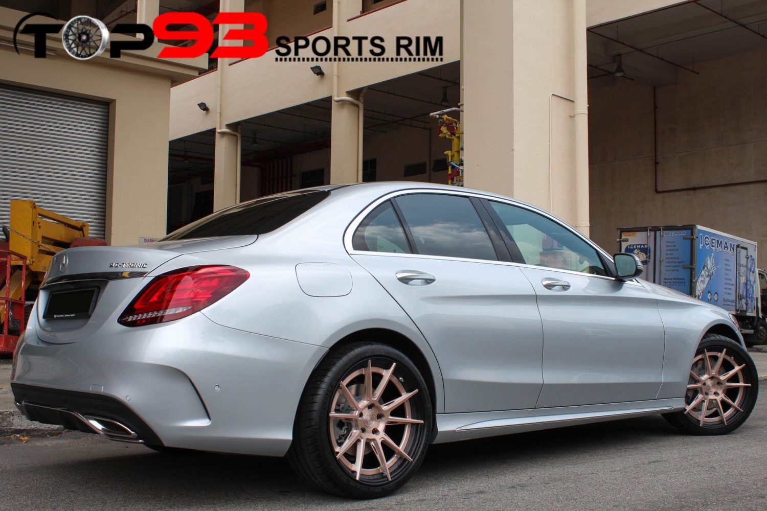 Mercedes-Benz C-Class W205 Silver BC Forged HCA382 | Wheel Front