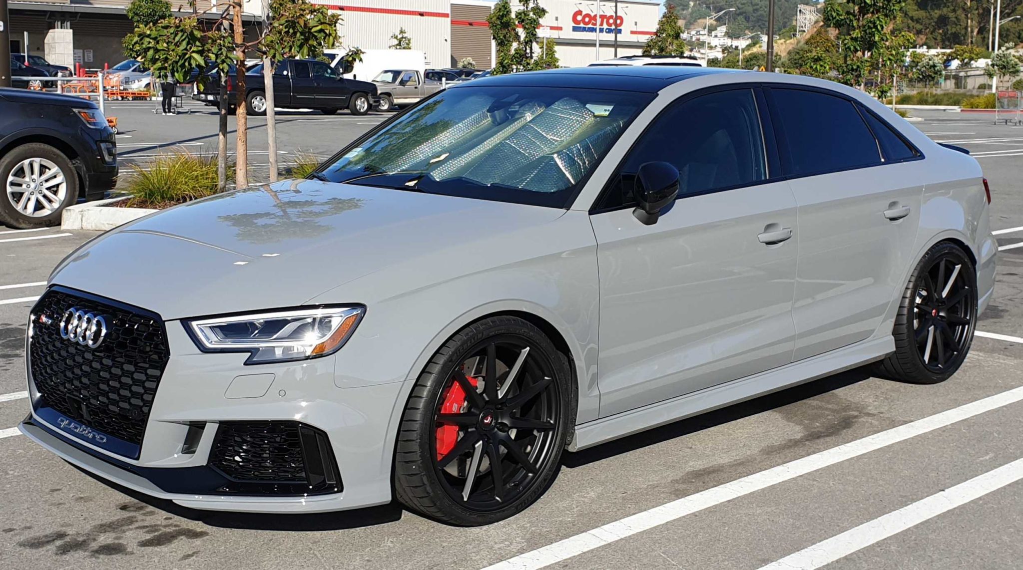 Audi RS3 8V Sedan Grey Vossen VPS-310 | Wheel Front