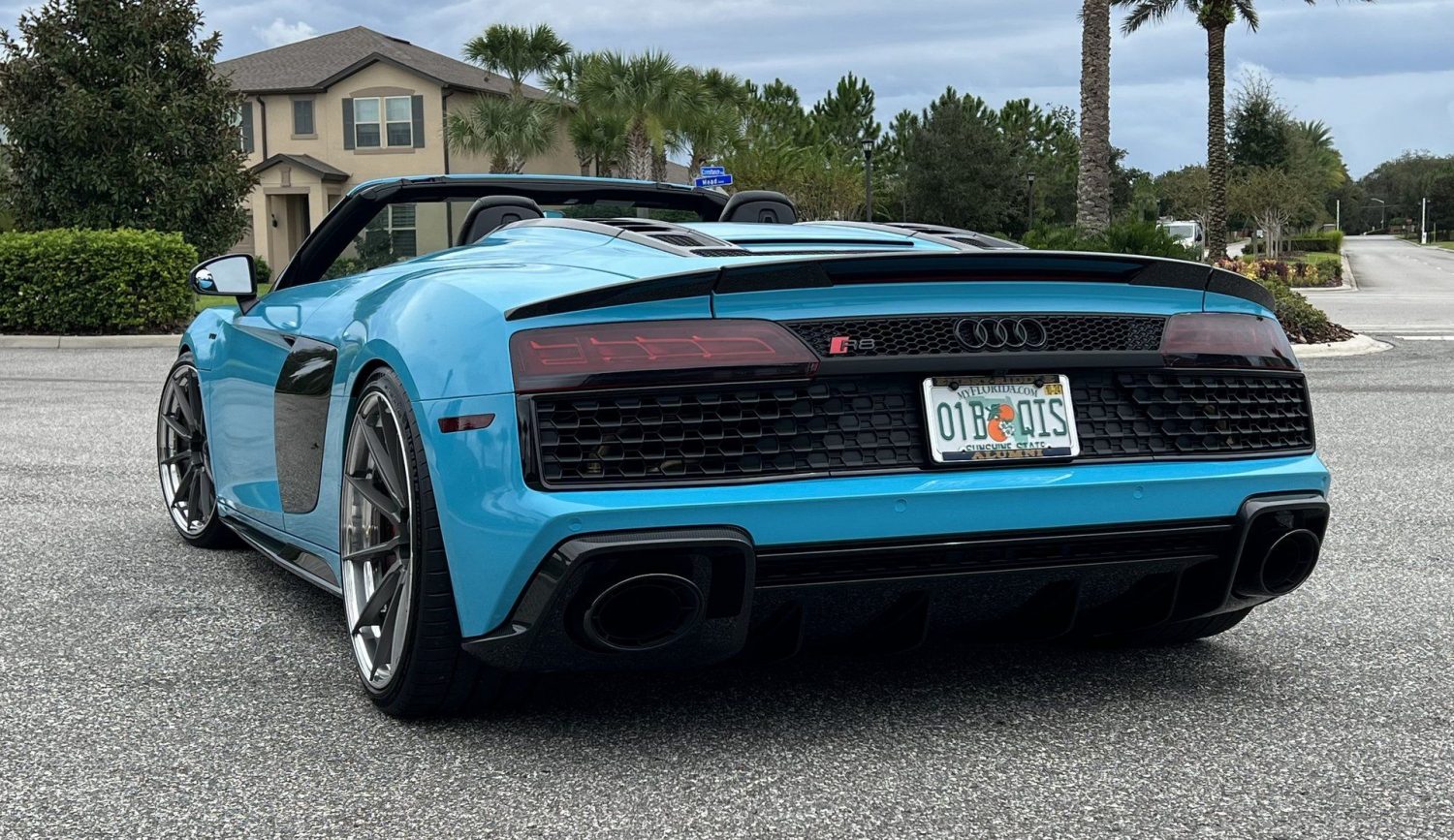 2020 Audi R8 Spyder Blue Signature SV303S | Wheel Front