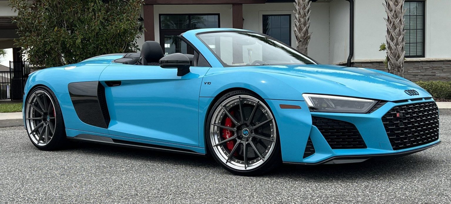 2020 Audi R8 Spyder Blue Signature SV303S | Wheel Front