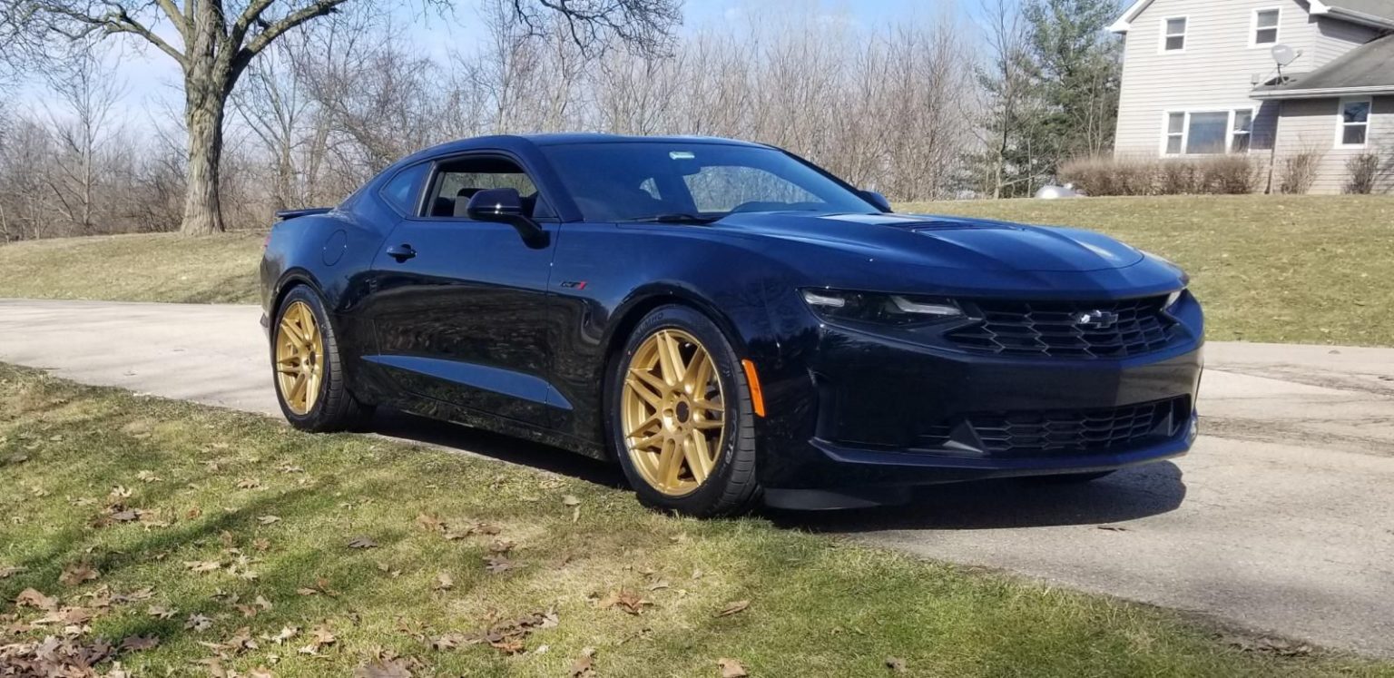 Chevrolet Camaro LT1 6th Gen Black Verde V99 AXIS | Wheel Front