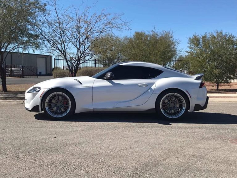 Toyota Supra GR A90 White BC Forged HCA384S | Wheel Front