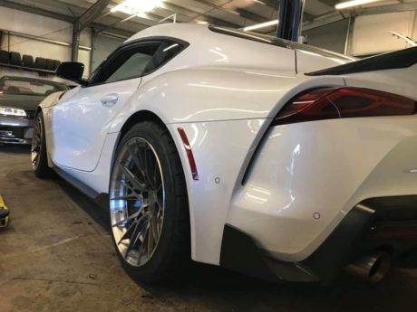 Toyota Supra GR A90 White BC Forged HCA384S | Wheel Front