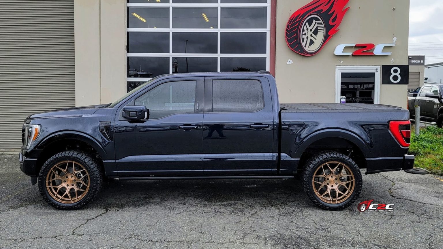 2021 Ford F-150 Blue Ferrada FT3 | Wheel Front