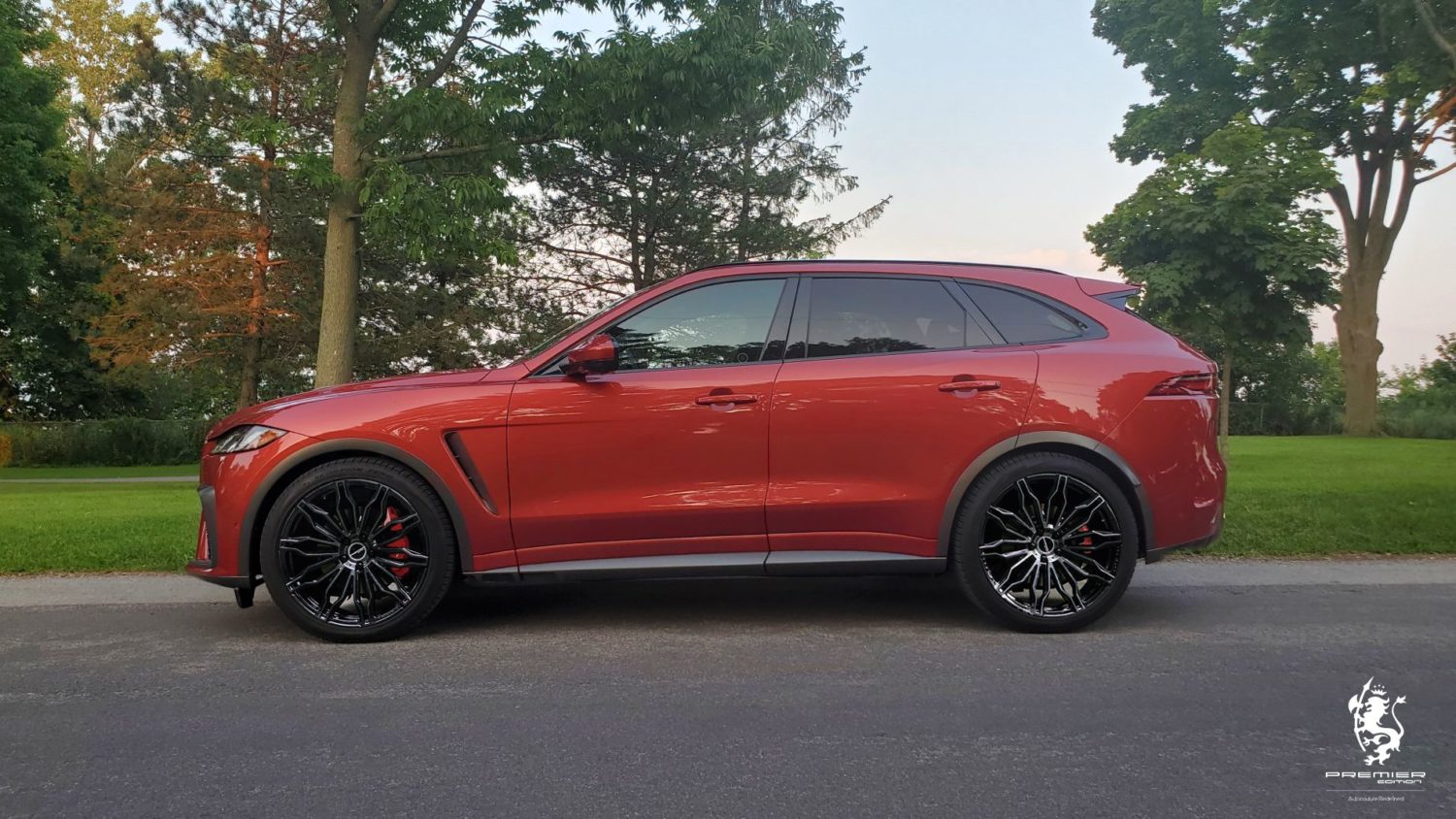 Jaguar F-Pace Red Premier Edition CS10 | Wheel Front