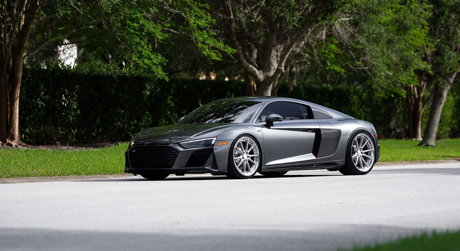 Audi R8 Grey BC Forged JU01 | Wheel Front