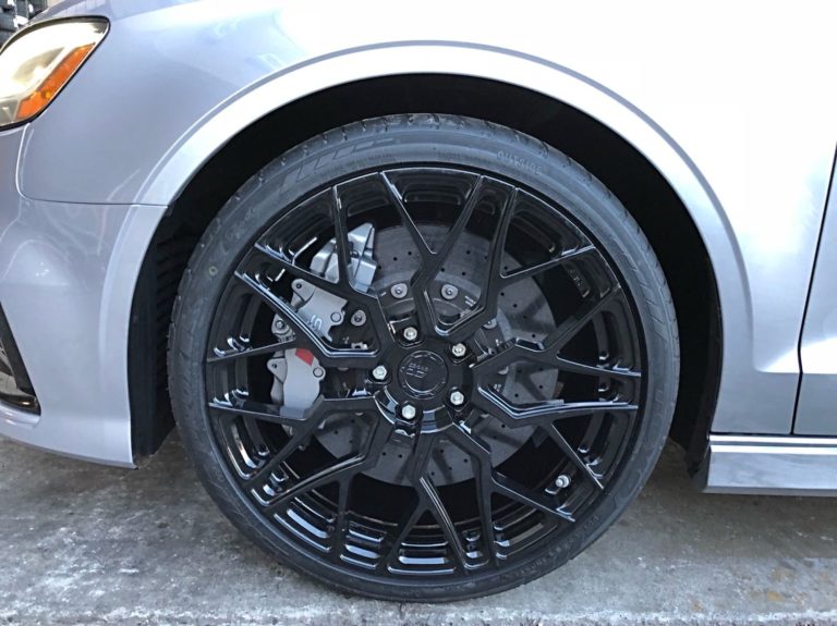 Audi RS3 8V Sedan Silver BC Forged EH176 | Wheel Front