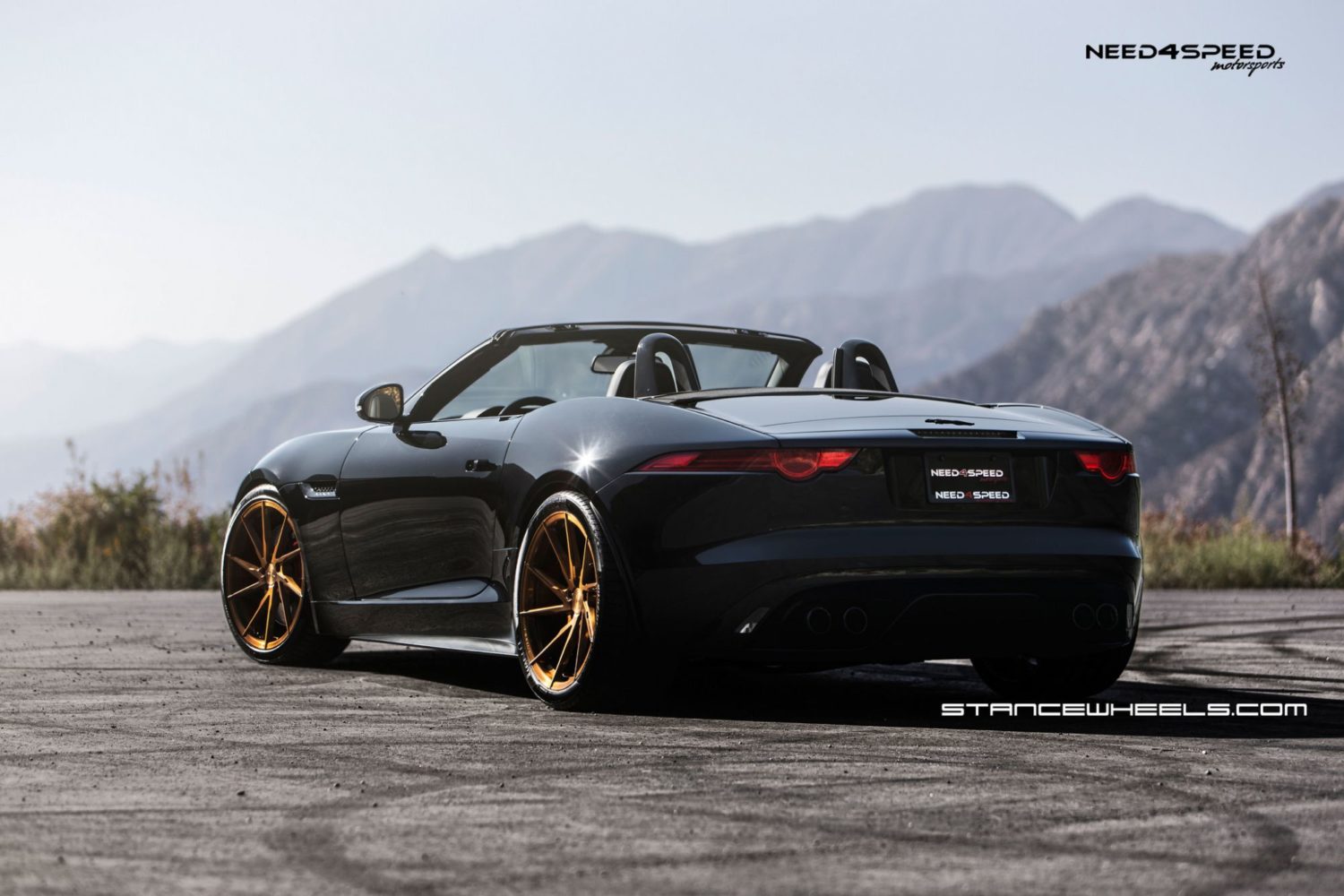 Jaguar F-Type Black Stance SF01 | Wheel Front