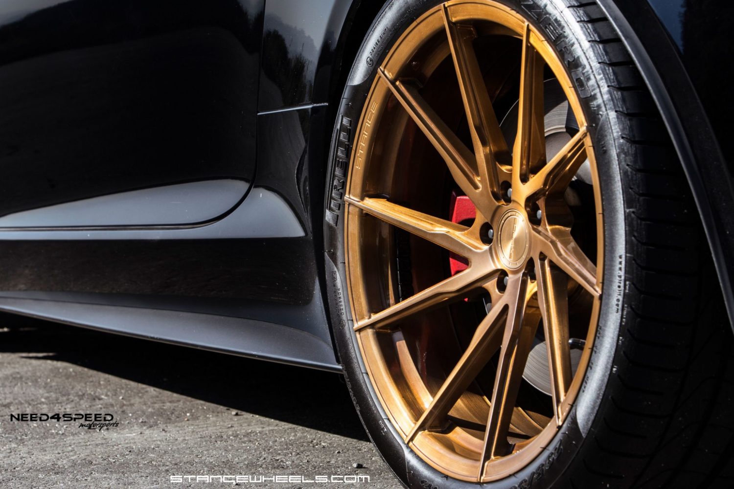 Jaguar F-Type Black Stance SF01 | Wheel Front