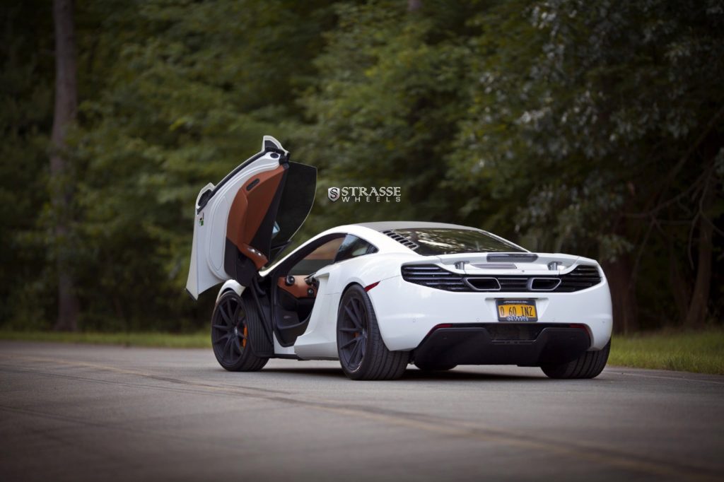 McLaren MP4-12C White Strasse SV5 Monoblock | Wheel Front