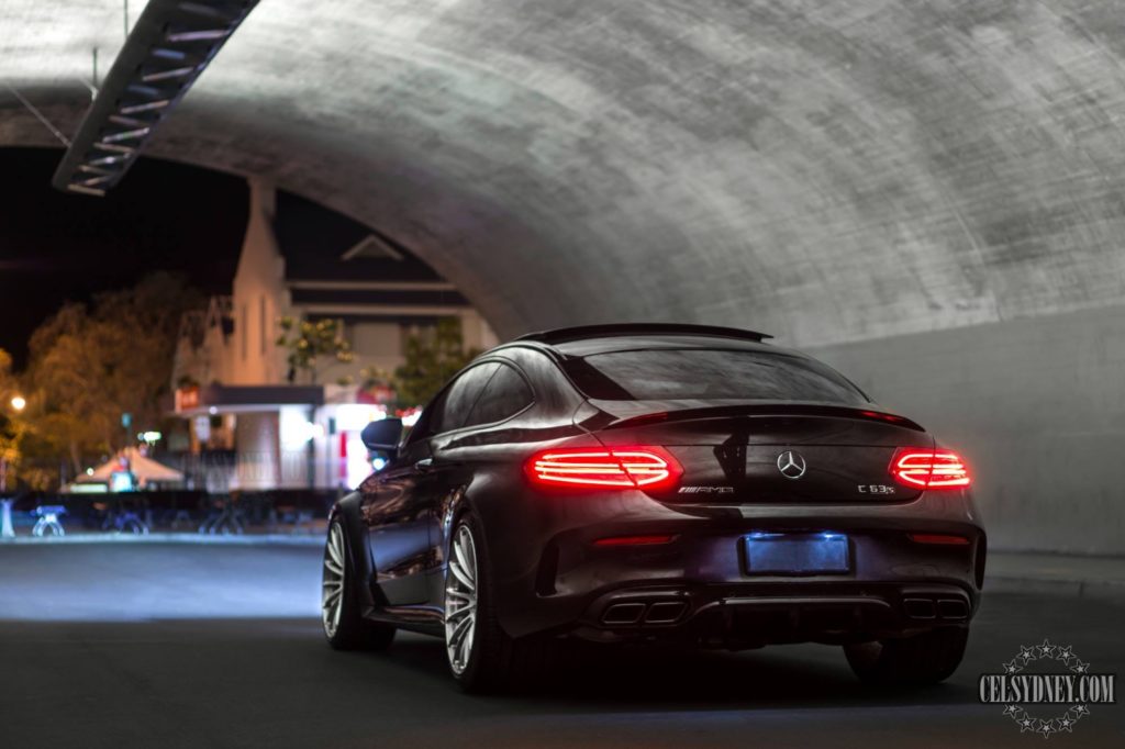 Mercedes-Benz C63 W205 Black BC Forged RZ15 Monoblock | Wheel Front