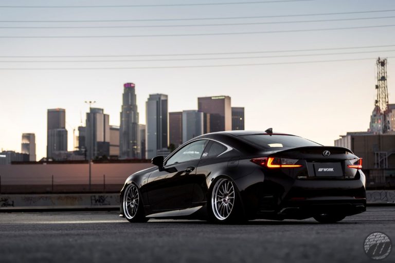 Lexus RC350 Black Work XSA 05C | Wheel Front