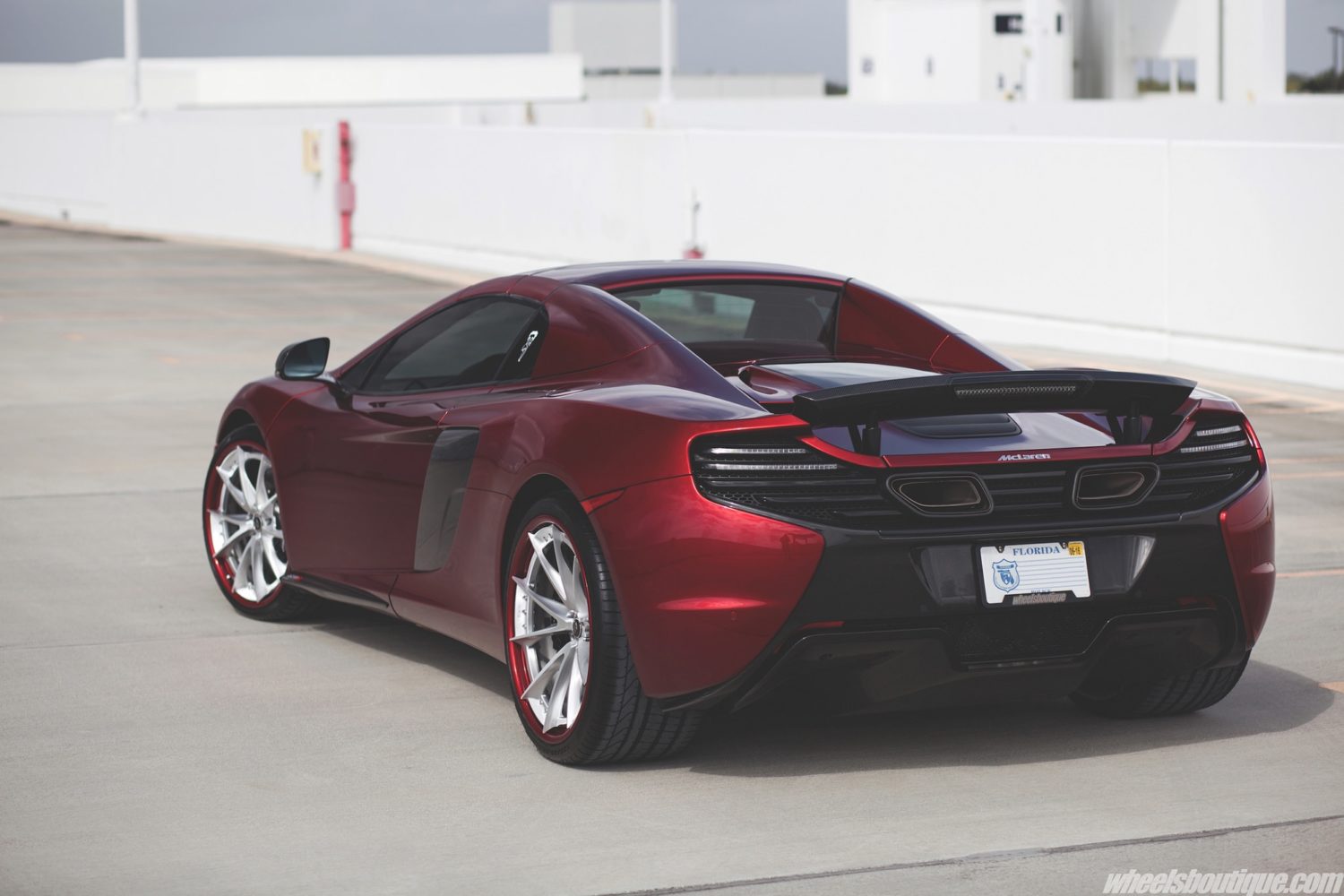 McLaren 650S/675LT Burgundy HRE S204 | Wheel Front