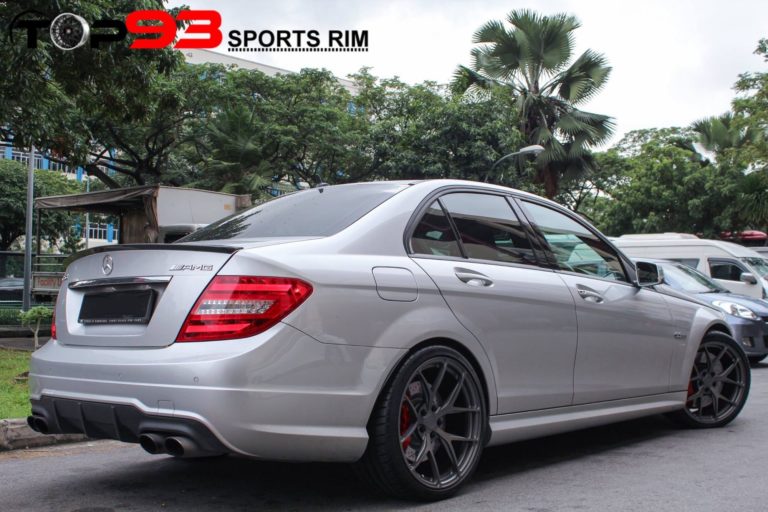 Mercedes-Benz C63 AMG W204 Silver BC Forged RZ21 | Wheel Front