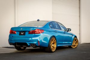 BMW M5 F90 Blue Vorsteiner V-FF 103 | Wheel Front