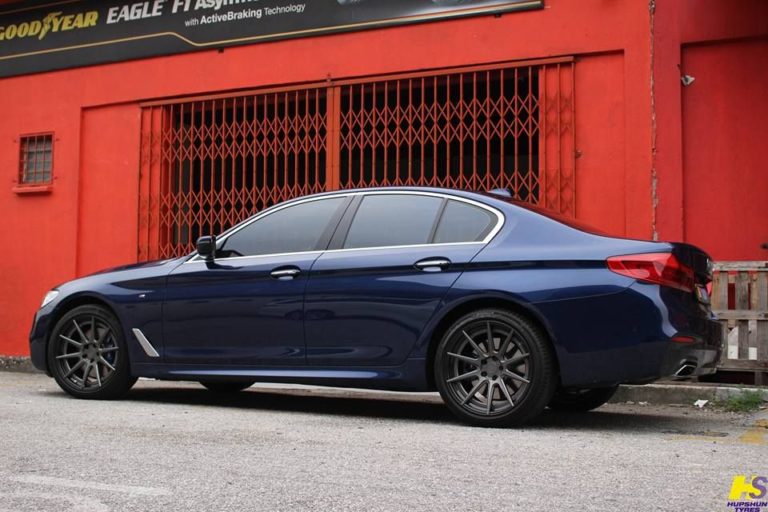 BMW 5 Series G30 Blue BC Forged HCS04 | Wheel Front