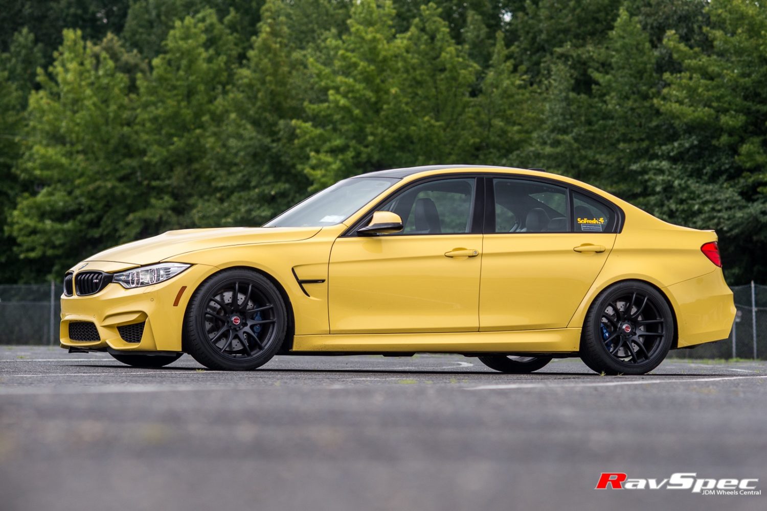 BMW M3 F80 Yellow Work CR Kiwami | Wheel Front