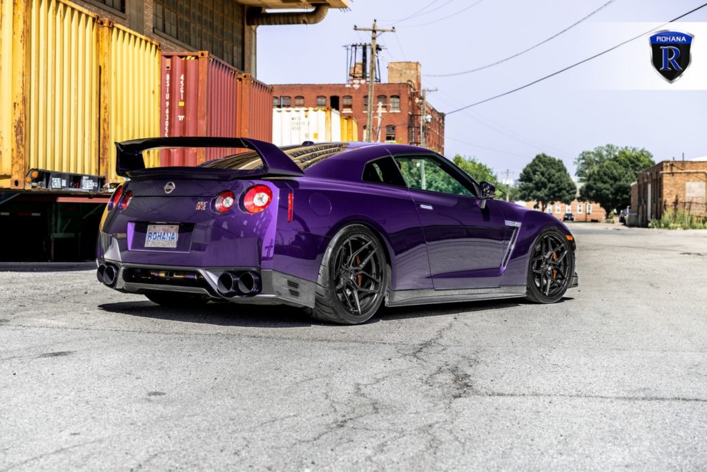 Nissan GT-R R35 Purple Rohana RFX11 | Wheel Front