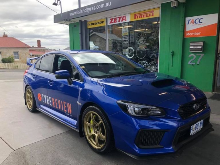 Subaru WRX/STI VA Blue Advan RG3 | Wheel Front