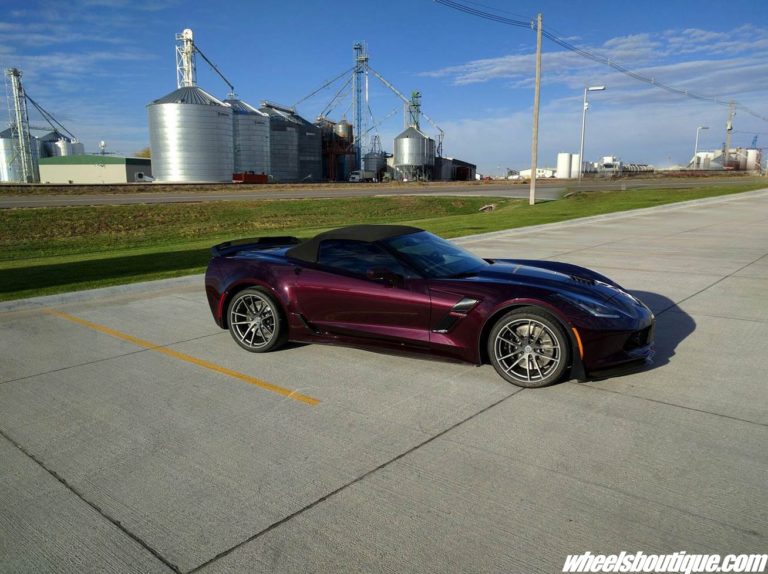 Chevrolet Corvette C7 Grand Sport Purple HRE P104 Wheel | Wheel Front