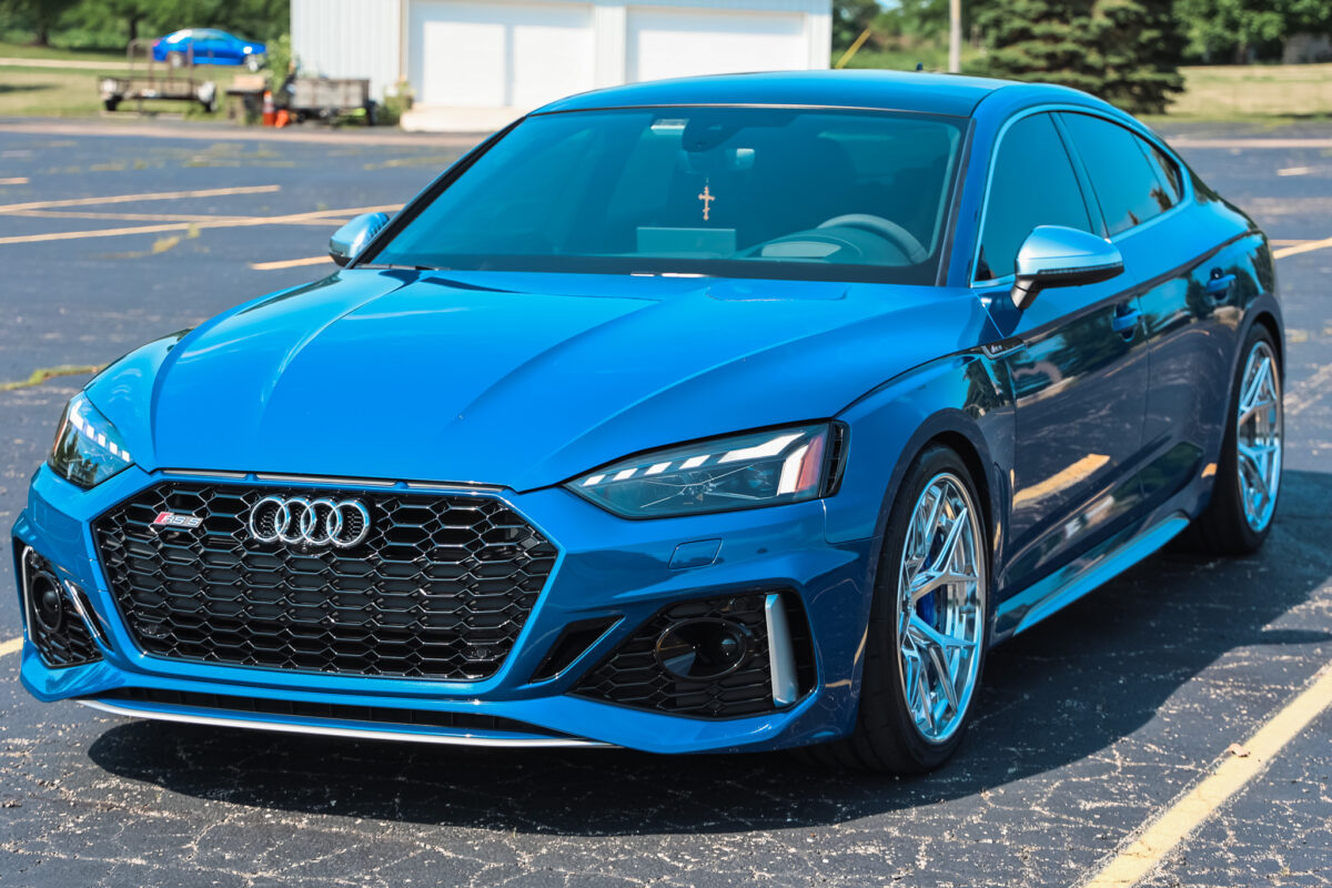 Audi RS5 B9 Blue Forgelite FL1-M | Wheel Front