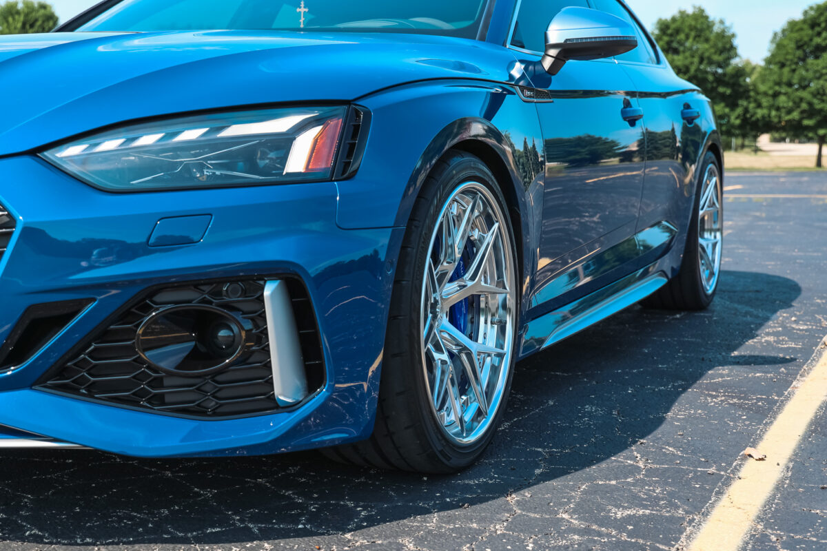 Audi RS5 B9 Blue Forgelite FL1-M | Wheel Front