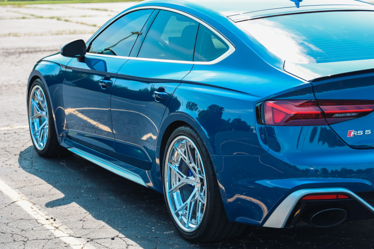 Audi RS5 B9 Blue Forgelite FL1-M | Wheel Front
