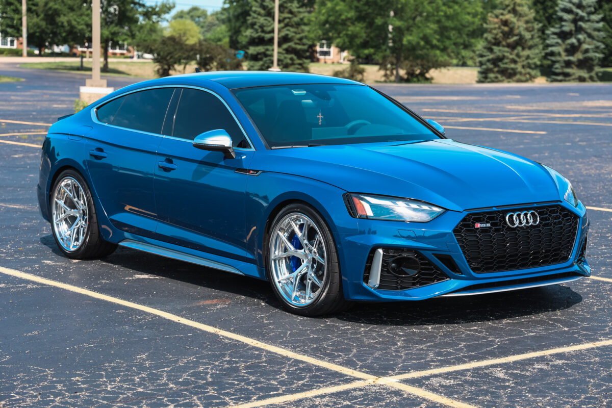 Audi RS5 B9 Blue Forgelite FL1-M | Wheel Front