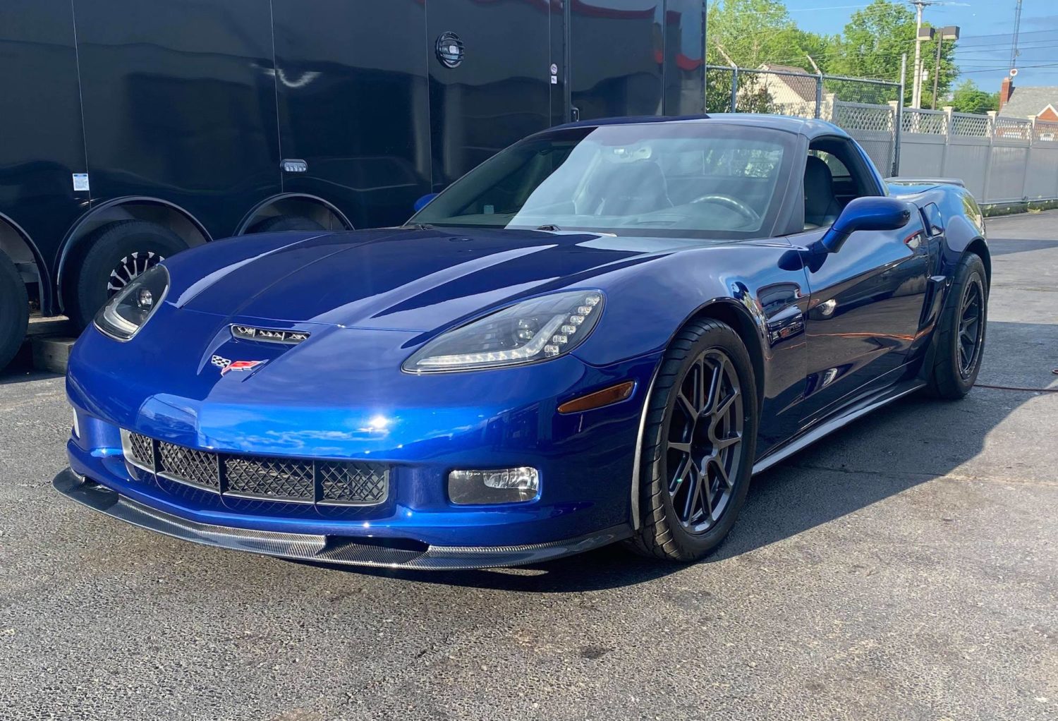 Chevrolet Corvette C6 Z06 Blue Forgeline GS1R Beadlock | Wheel Front