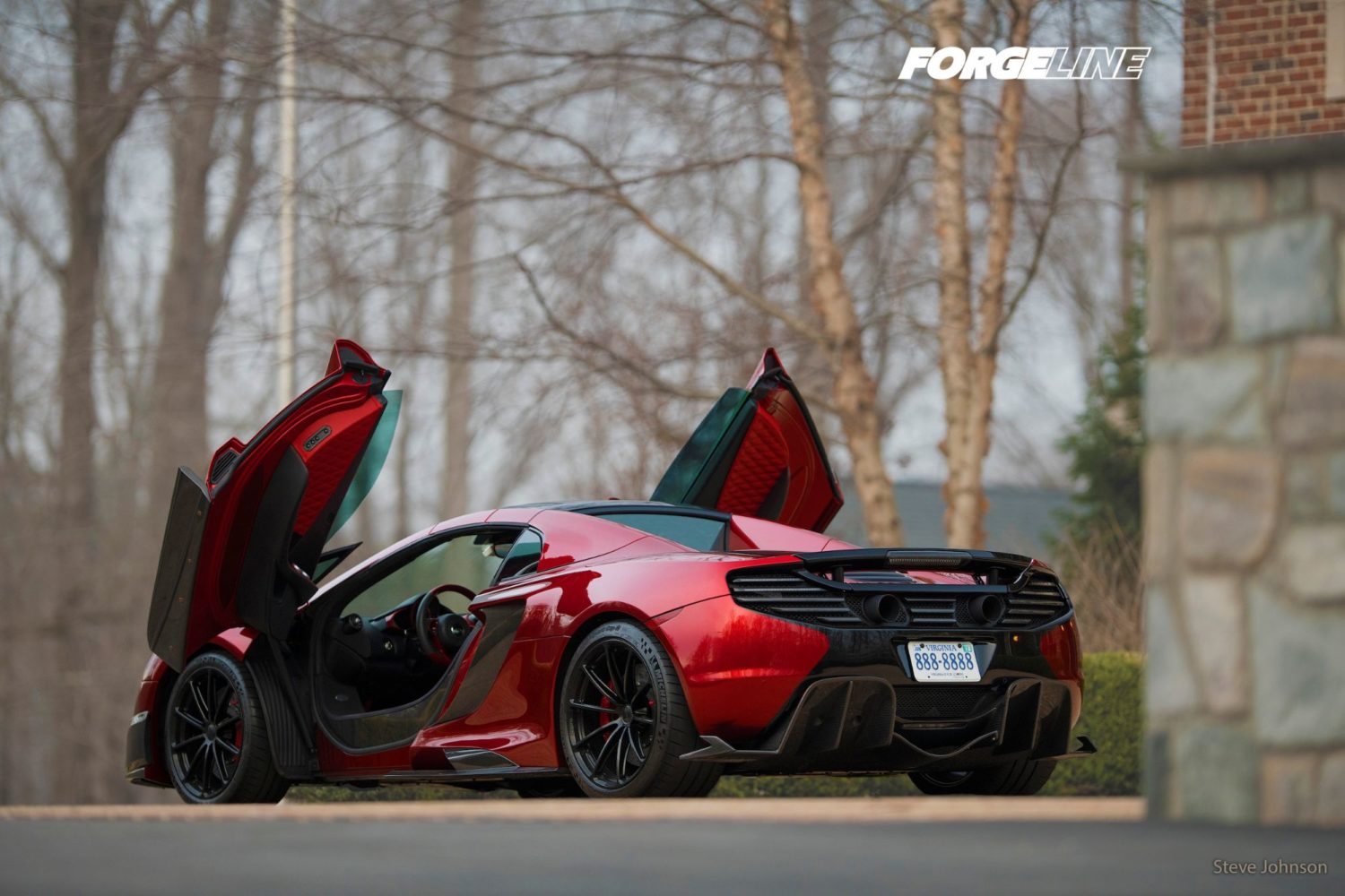 McLaren 650S/675LT Red Forgeline GT1 5-Lug | Wheel Front