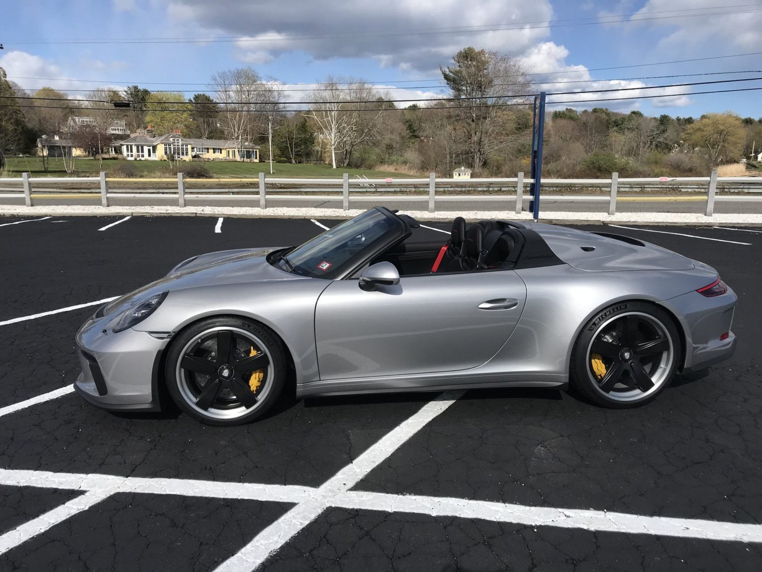 Porsche 911 Speedster 991 Silver Forgeline FU3C | Wheel Front