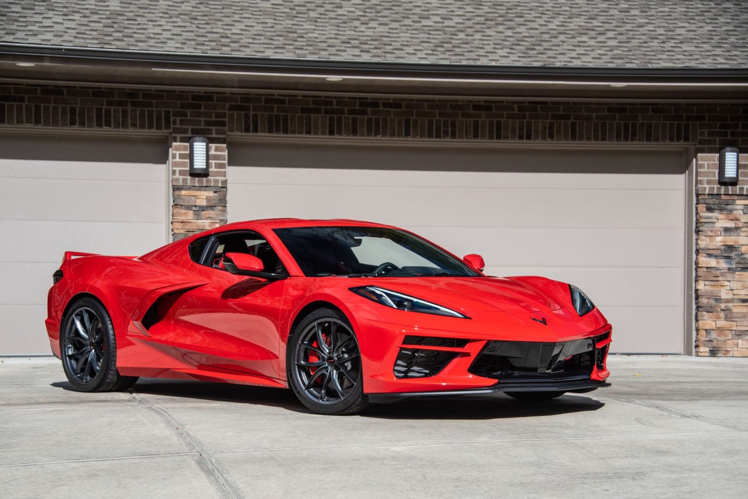 Chevrolet Corvette C8 Stingray Red Forgeline Flow Formed F01 | Wheel Front