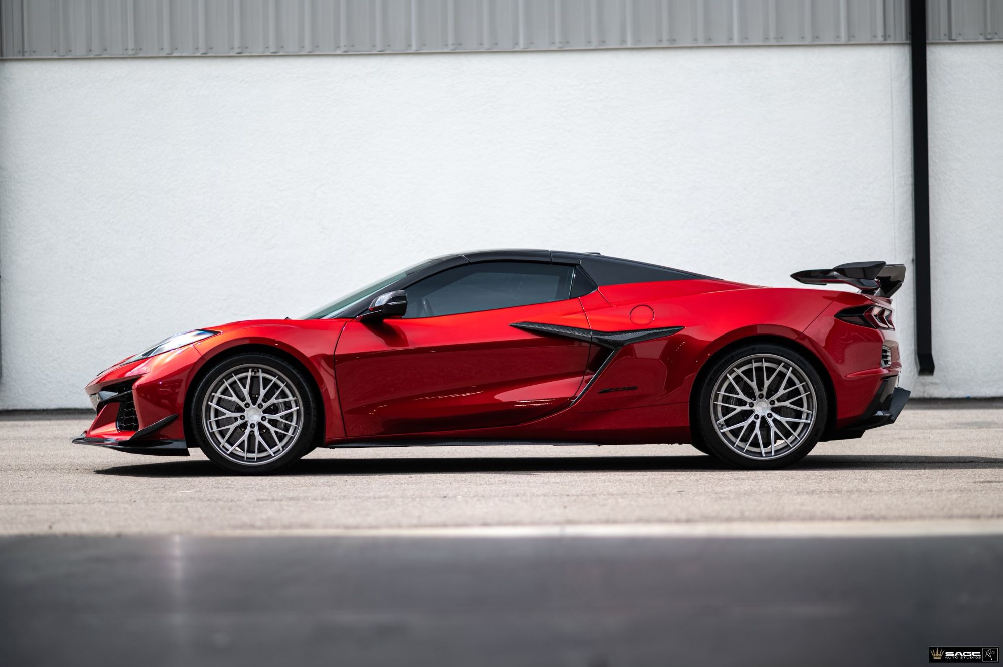Chevrolet Corvette C8 Z06 Red Forgeline AL303