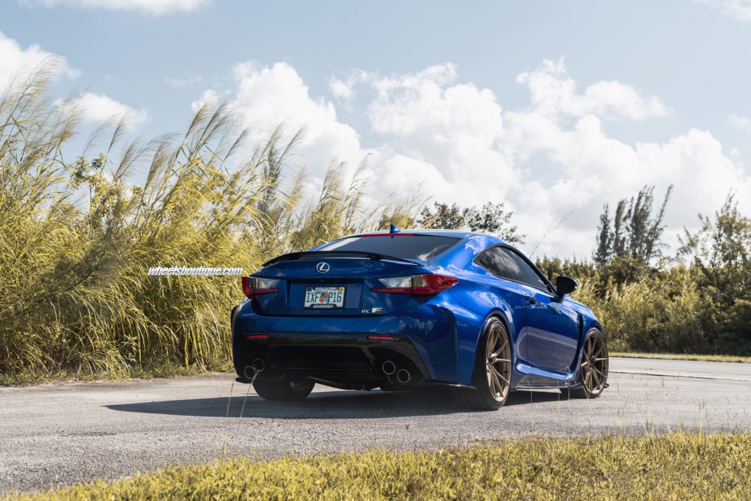Lexus RC F Blue ANRKY AN12 | Wheel Front