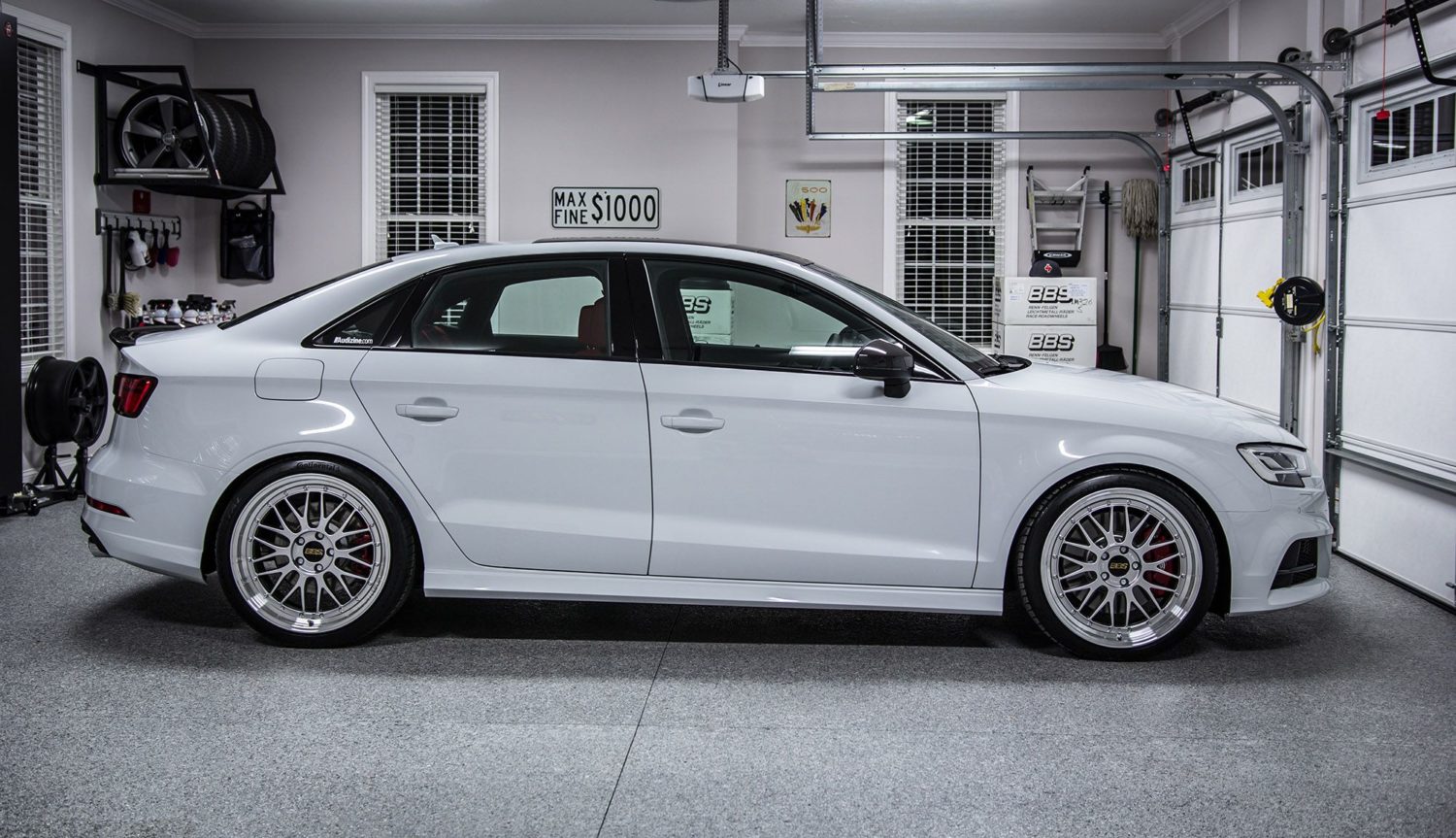 Audi S3 8V Sedan White BBS LM | Wheel Front