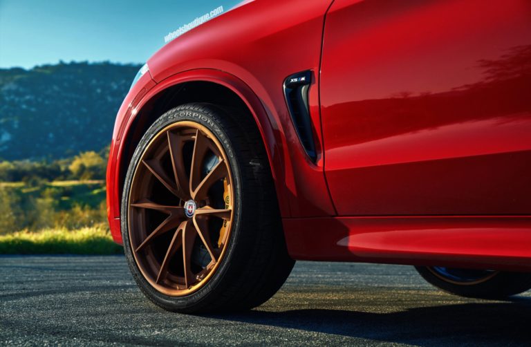 BMW X5 F15 Red HRE S204H | Wheel Front