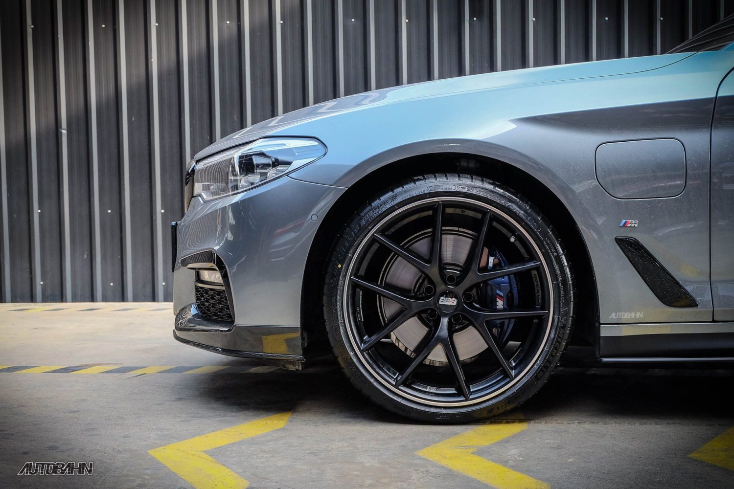 BMW 5 Series 530e G30 Grey BBS CI-R | Wheel Front
