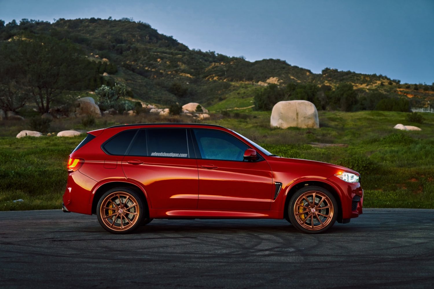 BMW X5 F15 Red HRE S204H | Wheel Front