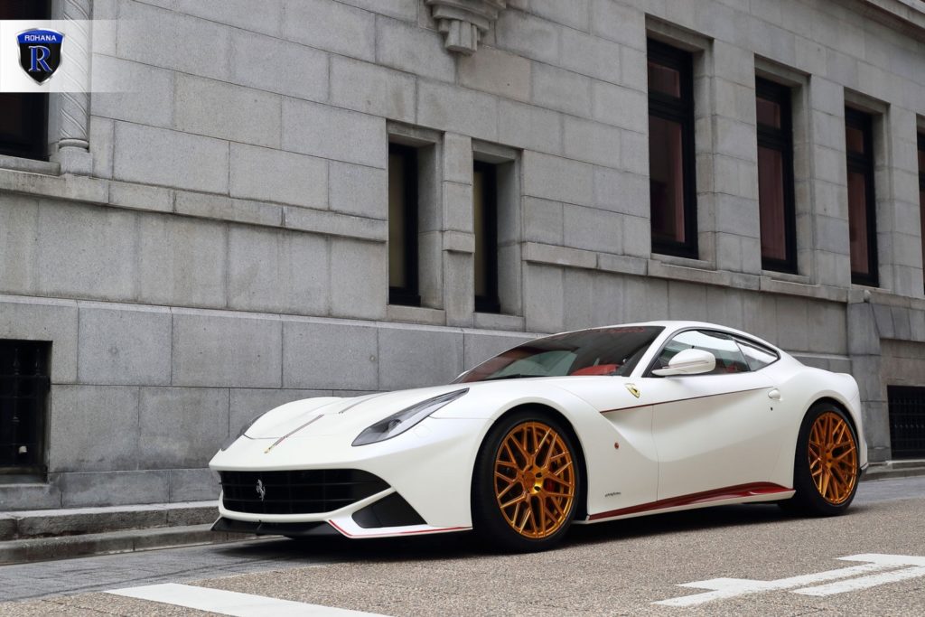 Ferrari F12 White Rohana RFX10 | Wheel Front
