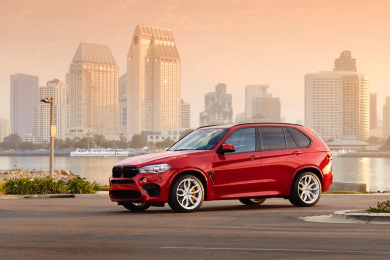 BMW X5 F15 Red HRE P201 | Wheel Front