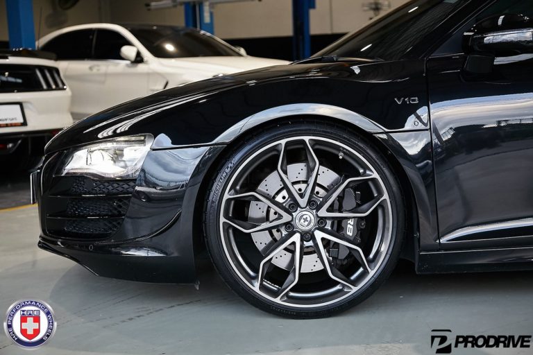 Audi R8 Black HRE P201 | Wheel Front