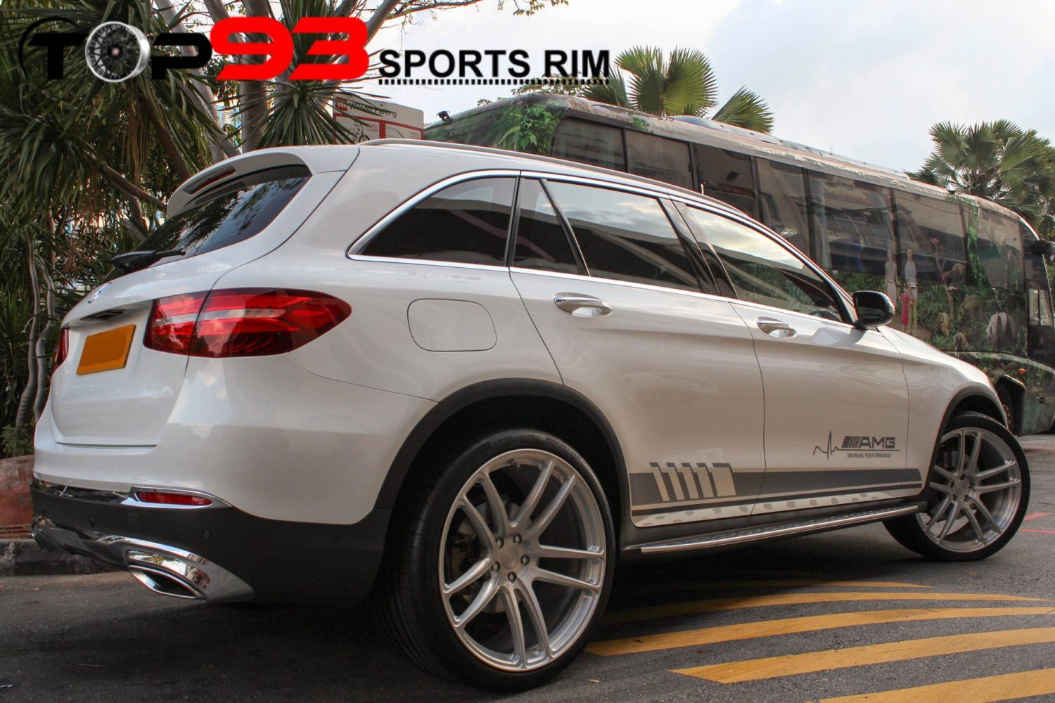Mercedes-Benz GLC X253/C253 White BC Forged RZ01 Wheel | Wheel Front