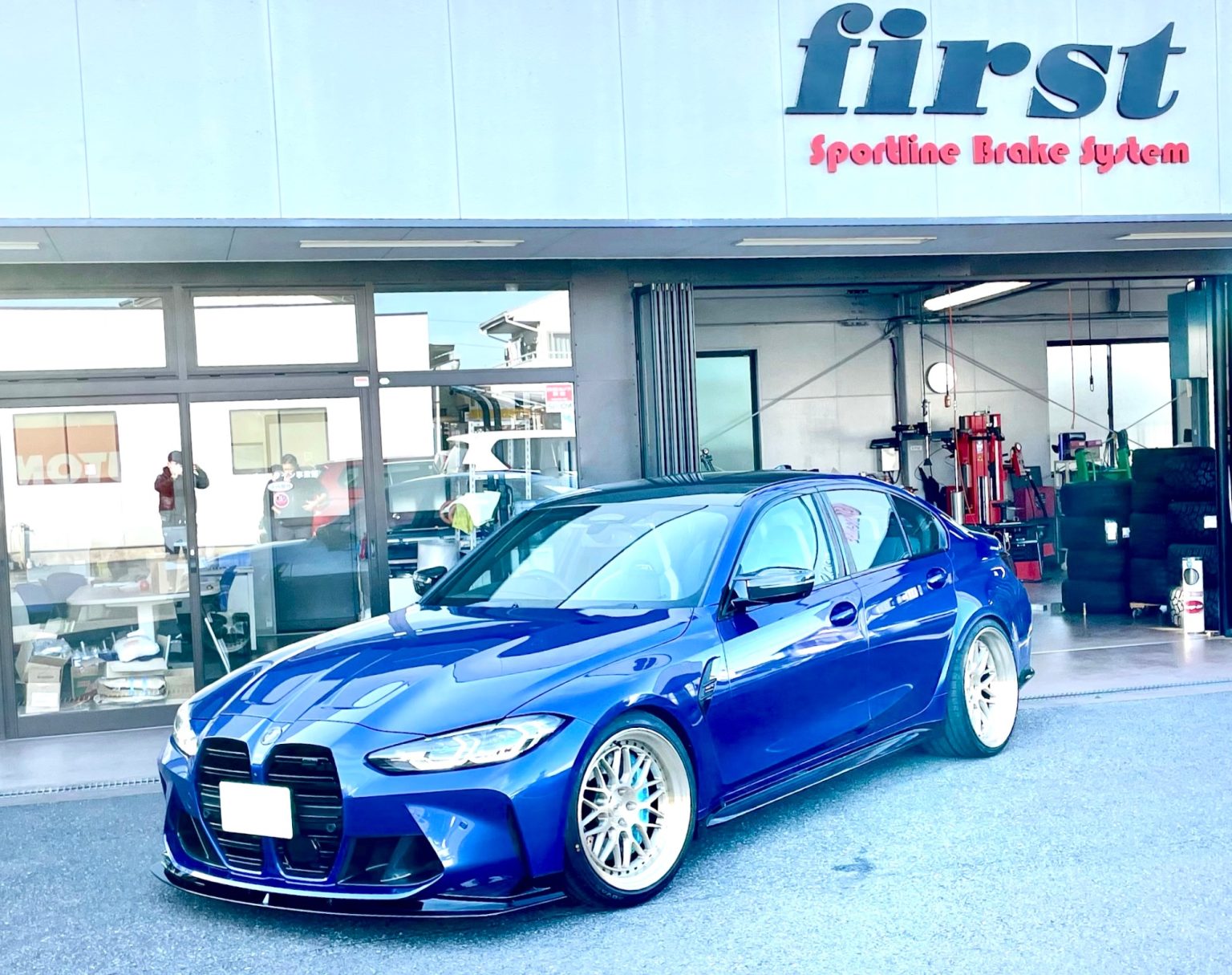 BMW M3 G80 Blue BC Forged MLE81 | Wheel Front