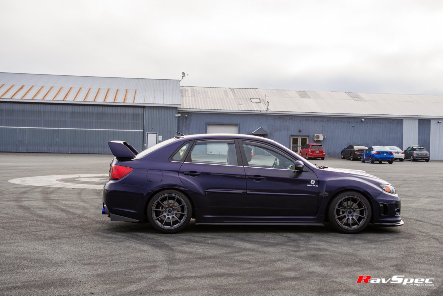 Subaru WRX/STI GE/GV/GH/GR Purple Titan 7 T-R10 | Wheel Front