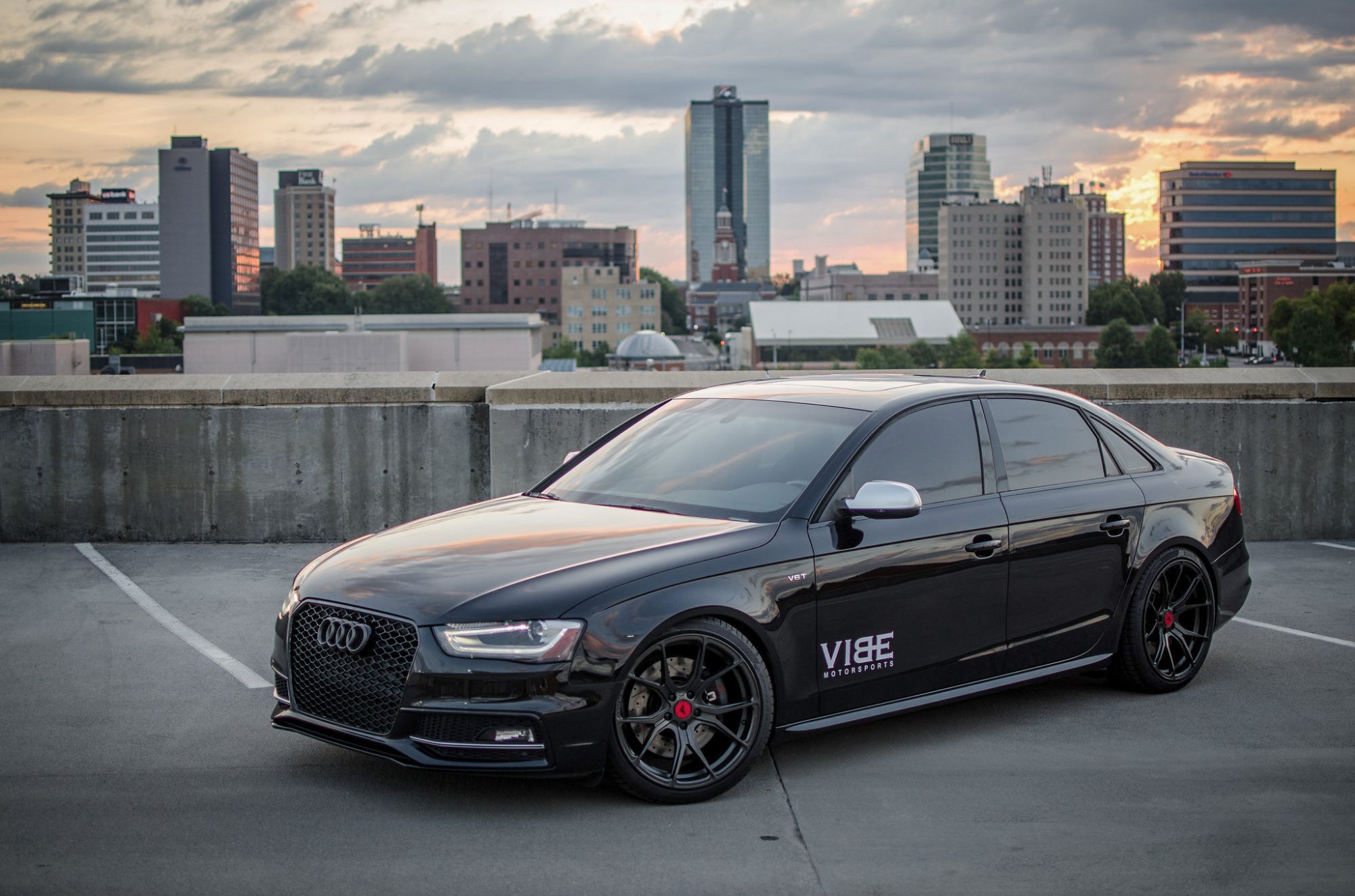 Audi S4 B8 Black Vorsteiner V FF 103 Wheel Wheel Front Audi S4 B8 Black Vorsteiner V FF 103 Wheel Wheel Front