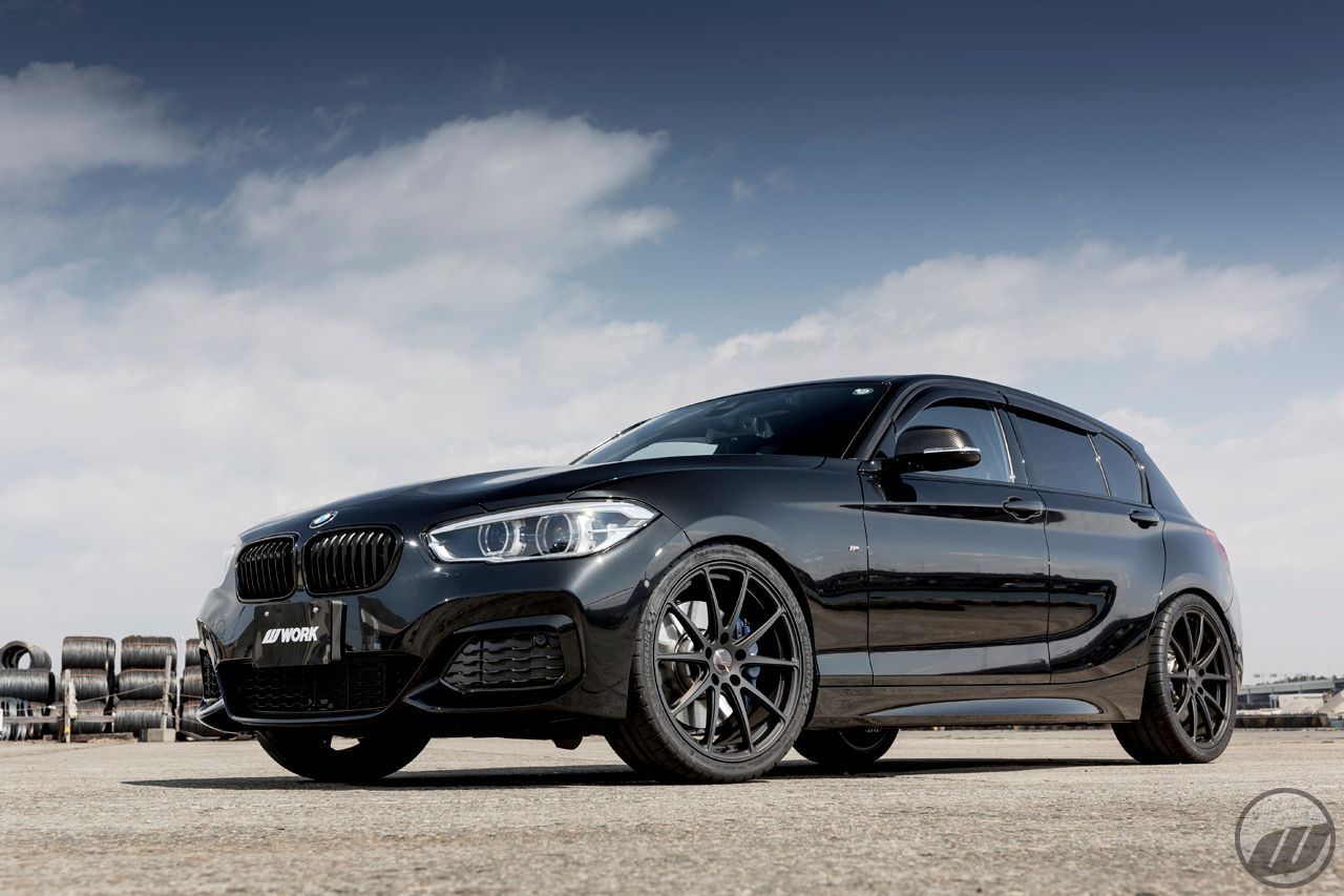 BMW 1 Series F20 Black Work Gnosis FMB01 Wheel Wheel Front