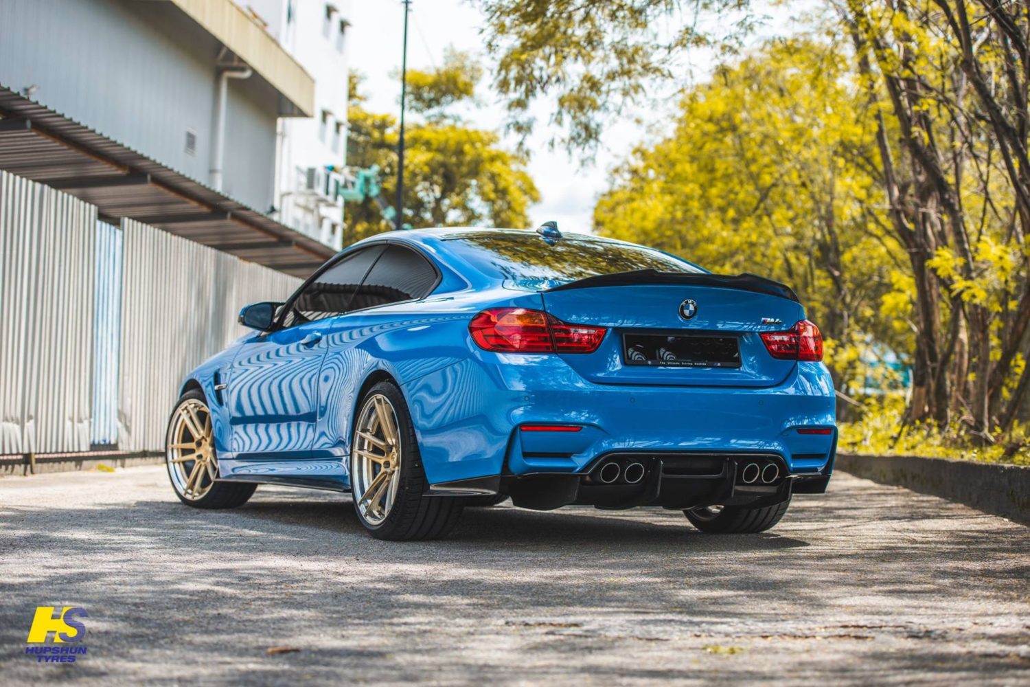 BMW M4 F82/F83 Blue BC Forged HCS01 | Wheel Front
